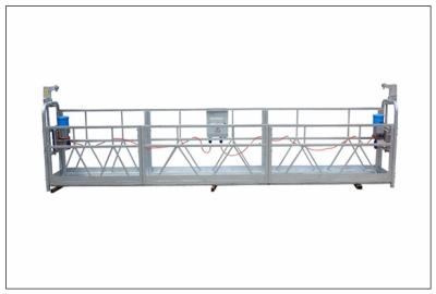 China 7.5 meters ZLP800 building maintenance suspended rope platform in India for sale
