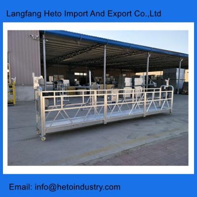 China Electric hoist motor temporary suspended platform for building cleaning for sale