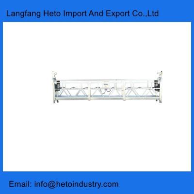 China Electric hoist motor temporary suspended platform for building maintenance for sale