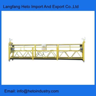 China Building cleaning painting steel ZLP630 temporary suspended platform in China for sale