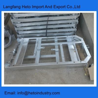 China Aluminium ZLP630 6m temporary access  modular suspended platform systems for sale