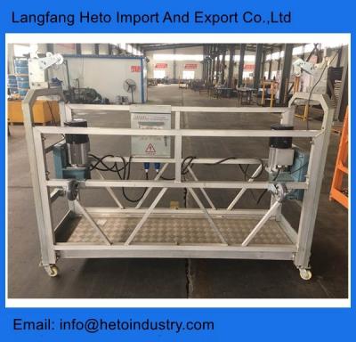 China ZLP630 China electric building maintenance suspended platform for construction cleaning for sale
