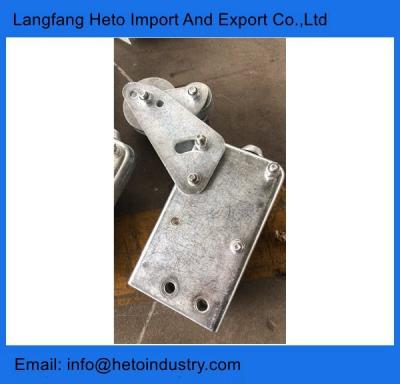 China Aluminium 2m temporary gondola building maintenance suspended platform for sale