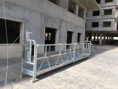 China Powered galvanized steel ZLP800 7.5meters 800kg window cleaning suspended platform for sale