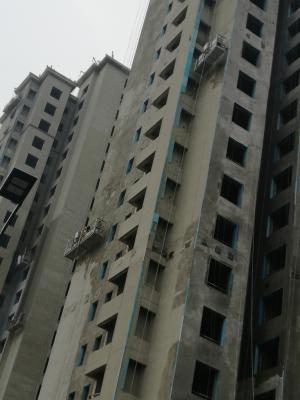 China Aluminium ZLP630 wire rope screw type end stirrup suspended platform for sale