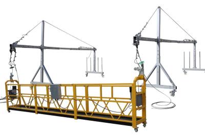 China Good design modular temporary suspended working platform ZLP630 Urkraine cradle for sale