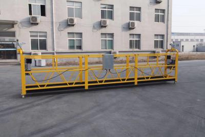 China Bahrain painting steel ZLP630 suspended working platform window cleaning equipment for sale