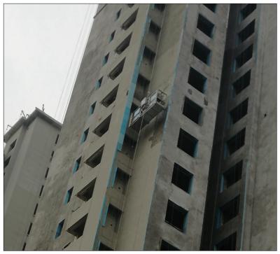 China Aluminium 6 meters 630kg ZLP630 modular suspended platform for building cleaning for sale