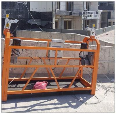 China Indonesia aluminium 6 meters ZLP630 temporary gondola for building cleaning for sale