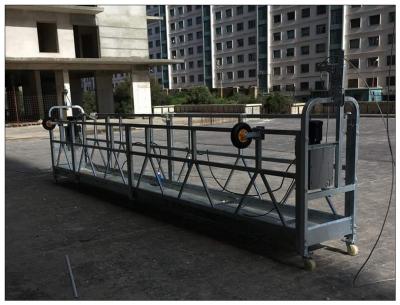 China Indonesia aluminium 6 meters ZLP630 temporary suspended platform for building cleaning for sale