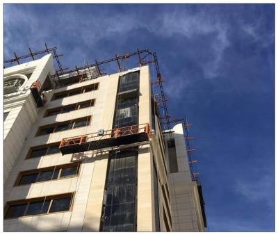 China Indonesia aluminium 6 meters ZLP630 modular suspended platform for building cleaning for sale