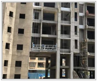China 3 Phase 380V aluminium 3*2m 1.5kw Zlp630 suspended platform for wall painting for sale