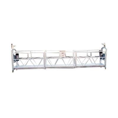 China Light weight safety ZLP630 aluminium construction gondola for painting for sale
