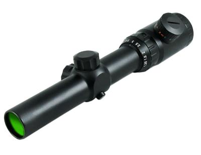 China illuminated riflescopes 1.25-5x26mm IR laser sight riflescope for sale