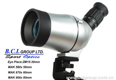 China High Definition Spotting Scope MAK 1000x90mm Fully Multi - coated Tensile Focus monoculars for sale
