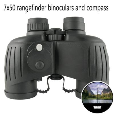 China bak4 7x50 waterproof binoculars and compass 7x50mm marine waterproof binoculars for sale