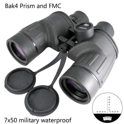 China military standard waterproof binoculars 7x50mm observation binoculars for sale