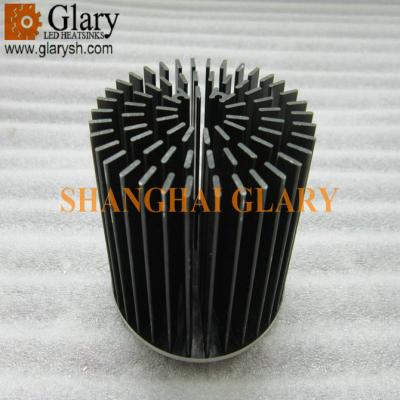 China GLR-PF-072060 72mm Round Cold Forging AL1070 LED Heat Dissipador for sale