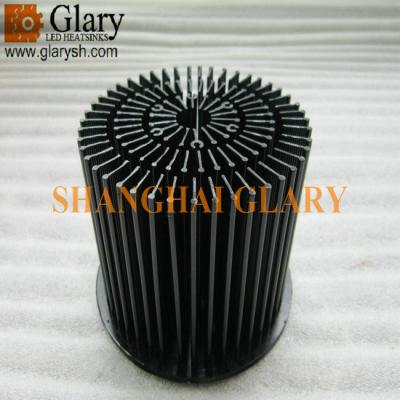 China GLR-PF-110084 110mm Round Cold Forging AL1070 LED Heatsink for sale