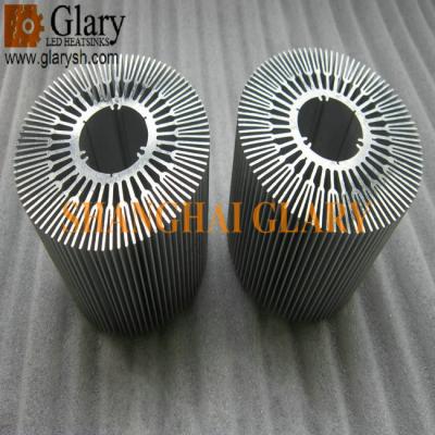 China GLR-HS-010 95mm AL6063 Extruded Profiles LED Radiator for LED PAR30 for sale