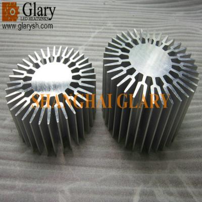 China GLR-HS-1087 128mm AL6063 Extruded Profiles LED Heatsink for sale