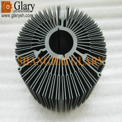 China GLR-HS-047 140mm AL6063 Extruded Profiles LED Cooler for sale