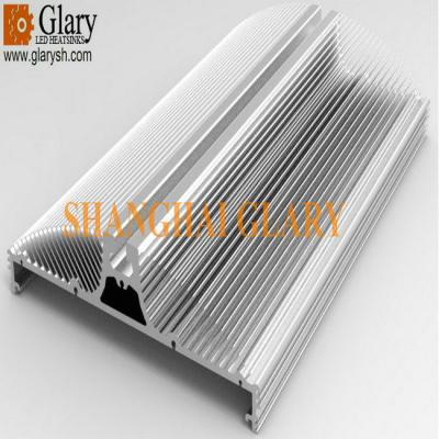 China GLR-SL-001 300mm AL6063 Extruded Profiles LED Street Light Heatsink,Cooler for sale