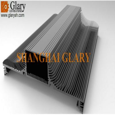 China GLR-SL-003 300mm AL6063 Extruded Profiles LED Street Light Cooling, Heatsinks for sale