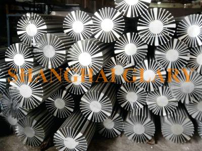 China GLR-HS-253 160mm aluminum profile for high power bay light heatsinks for sale