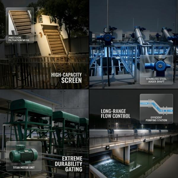 Quality Perforated Fine Screen 0.5mm – 5mm Mechanical Bar Screen SS316L Ultra-Fine Wastewater Screening System for sale