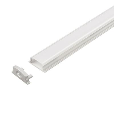 China Surface Mounted LED Strip Profile 6063-T5 Aluminum Alloy for sale