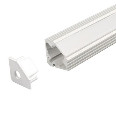 Cina profilo di grado LED di Manica 45 dell'angolo LED della lega di alluminio 6063-T5 in vendita