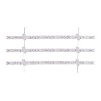 China 1m 0.5m Backlight LED Bar Lattice Diffuse Shutter Bar  For Backlit Fabric Face Light Box for sale