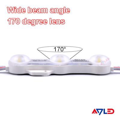 China Injeção 1.2W impermeável IP68 do módulo 12V SMD 2835 do diodo emissor de luz de Samsung exterior para o Signage à venda
