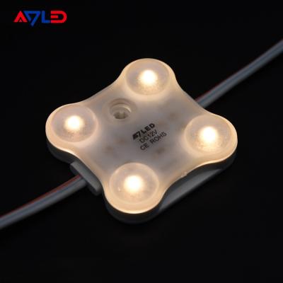 Cina 4 modulo leggero IP68 12V dell'iniezione LED della lente 1.8w SMD 2835 Samsung del segno in vendita