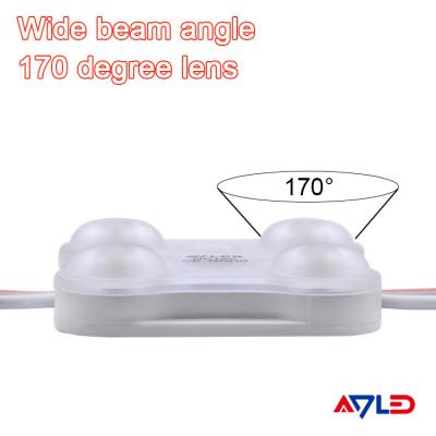 Cina 4 modulo leggero IP68 12V dell'iniezione LED della lente 1.8w SMD 2835 Samsung del segno in vendita