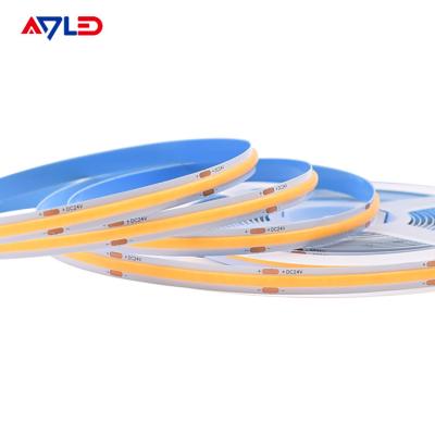 中国 COB LED ストライプライト 480LEDs CRI 90+ 均一輝き 点なし 防水性 IP20 柔軟性 販売のため