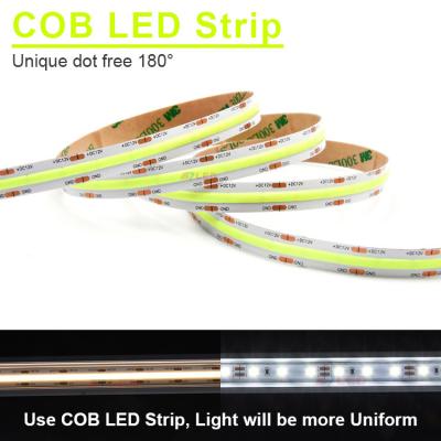 Cina Disegno ad altissima affidabilità ambientale luci RGB esterne 528led/m COB LED Strip Light in vendita