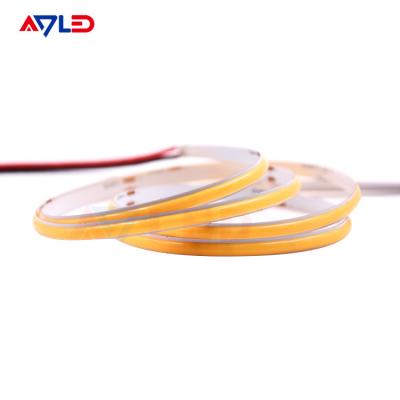 中国 超スリム 5m LED ストライプライト 柔軟性 4.5mm 幅 528led/m COB 4000K 色温 2700K IP20/IP65 UL リスト 販売のため