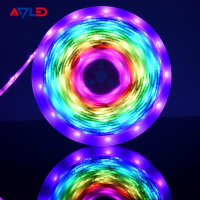 China Programmable Car RGB LED Strip Lights DC12V 24V 7.2W WS2811 IC for sale