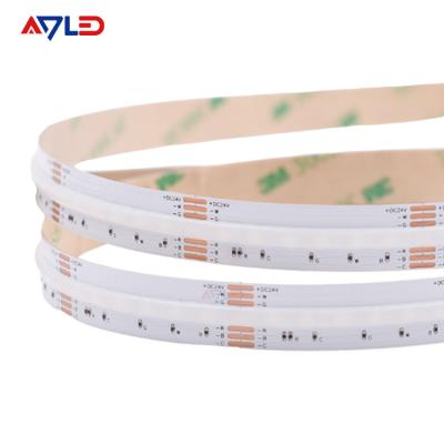 Cina COB 840 LED RGB CCT Led Strip 16W/M Alta luminosità senza punti Nastro colorato FOB LED per decorazioni interne in vendita
