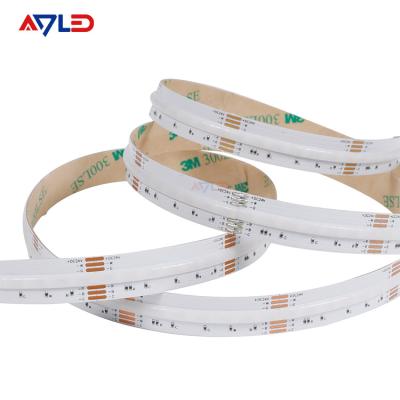 Cina COB 840 LED RGB CCT Led Strip 16W/M Alta luminosità senza punti Nastro colorato FOB LED per decorazioni interne in vendita