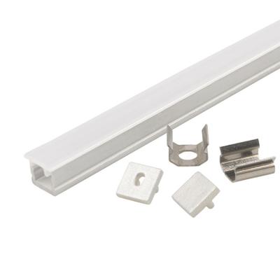Cina Superficie montata diffusore di canale a LED a striscia a LED Profilo di alluminio a LED all'esterno in vendita