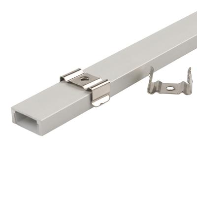 Cina Canali in alluminio per strisce a led Canali diffusori a led con fascia mit Alu Schiene in vendita