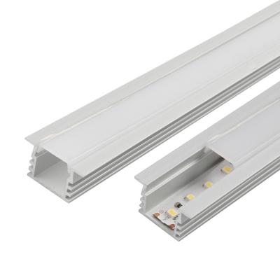 Cina 12 mm LED Profile Recessed Channel 1612B Luci a strisce in alluminio in vendita