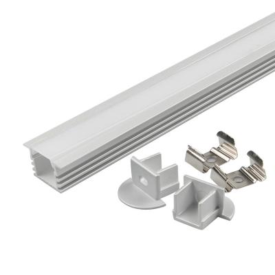 Cina 12 mm LED Profile Recessed Channel 1612B Luci a strisce in alluminio in vendita