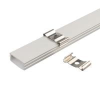 China led light strip channel diffuser 1706 with profile light fitting for sale