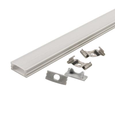 China 1706 LED Aluminium Extrusion Recessed Profile for LED Strip Suitable for Indoor or Outdoor for sale