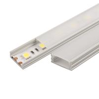 China led light strip channel diffuser 1706 with profile light fitting for sale