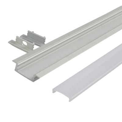 Cina Canale di montaggio in alluminio duro esterno inserito per la luce a nastro led in vendita